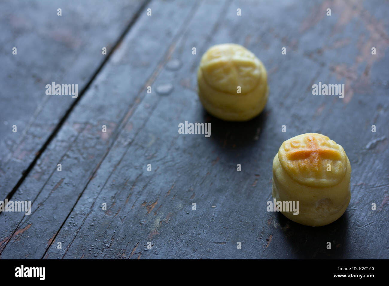 Liturgical bread used in the Orthodox Church for the sacrament of the ...