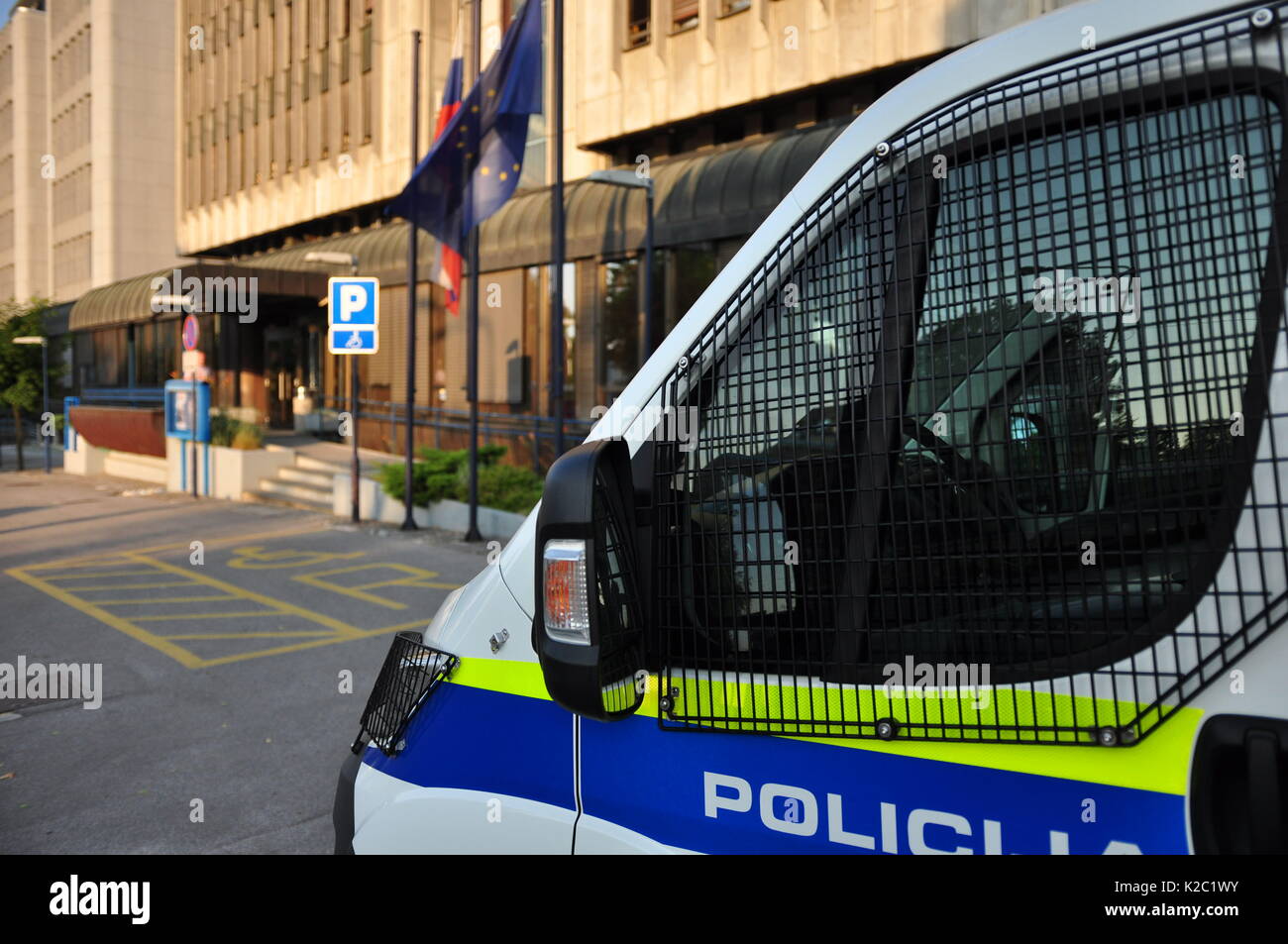 Protected police window hi-res stock photography and images - Alamy