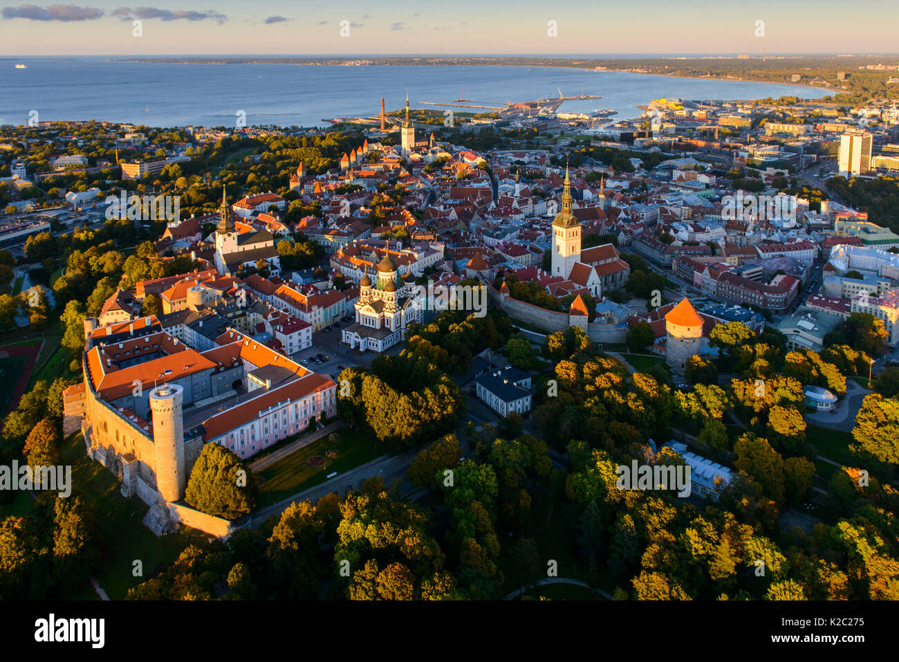 Aerial View Of Tallinn High Resolution Stock Photography and Images - Alamy