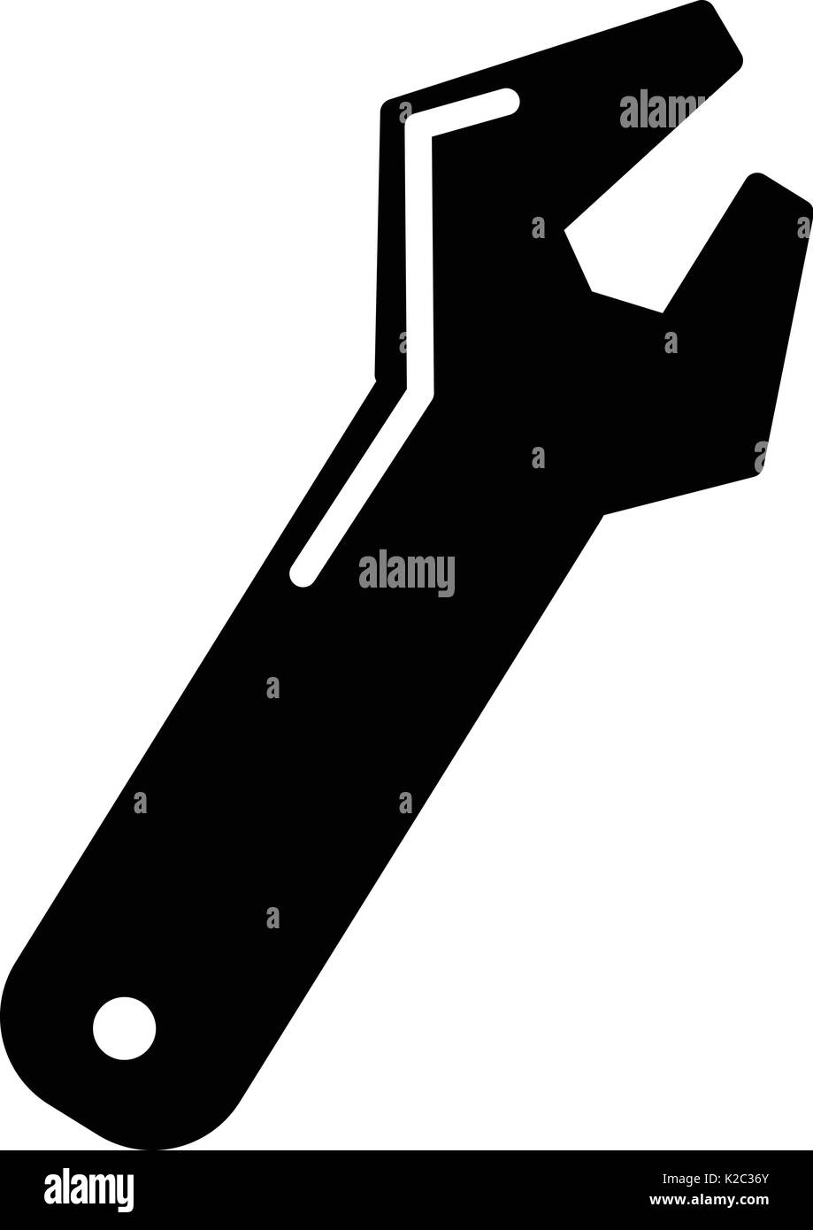 Big spanner icon, simple black style Stock Vector Image & Art - Alamy