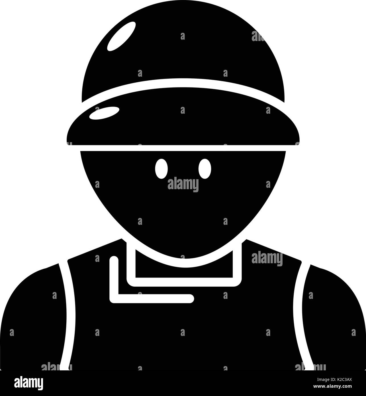 Plumber man icon, simple black style Stock Vector Image & Art - Alamy