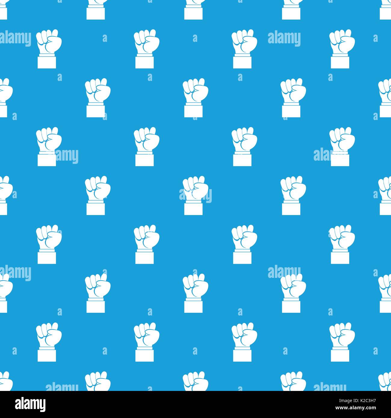 Raised palm pattern Stock Vector Images - Alamy