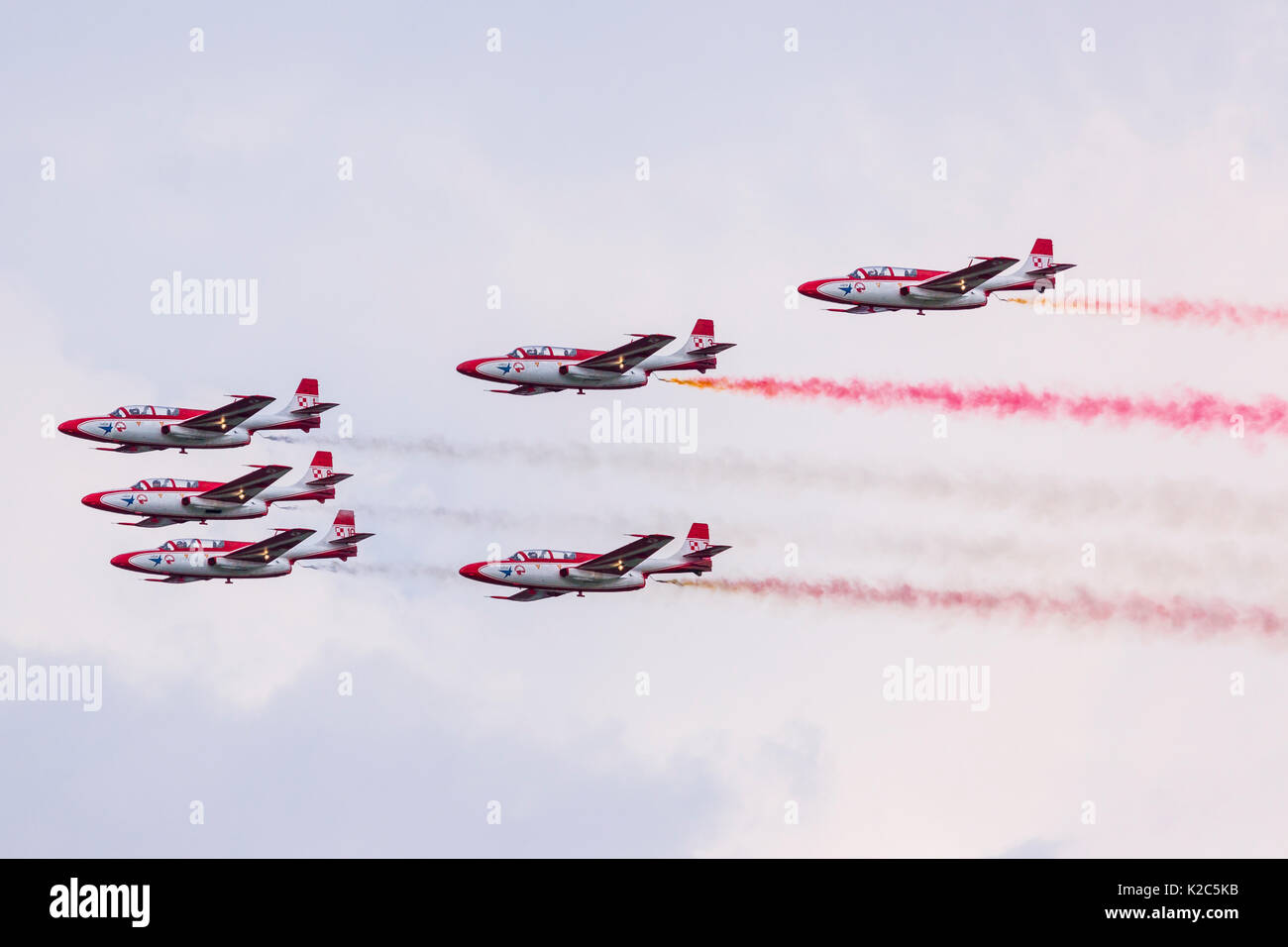 RADOM, POLAND - AUGUST 26, 2017 : Bialo-Czerwone Iskry (Poland ...