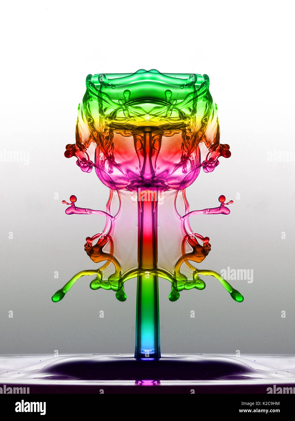Blending two colours hi-res stock photography and images - Alamy