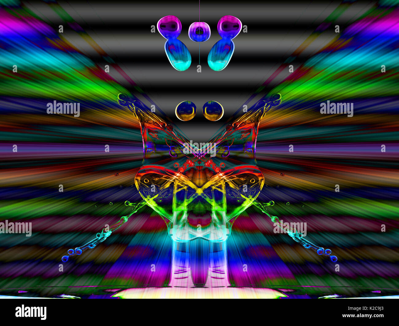Blending colours hi-res stock photography and images - Alamy