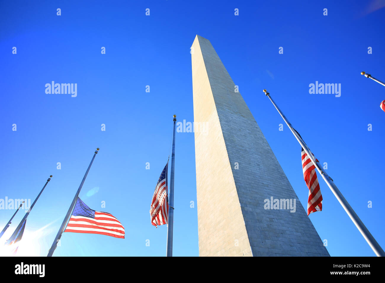 Washington monument in washington Stock Photo - Alamy