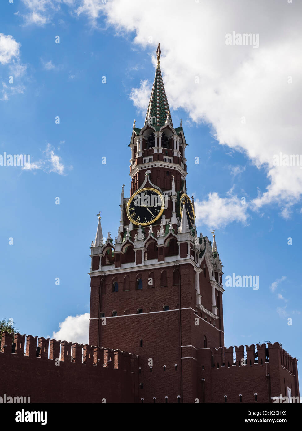 spasskaya tower, kremlin, moscow,russia Stock Photo - Alamy