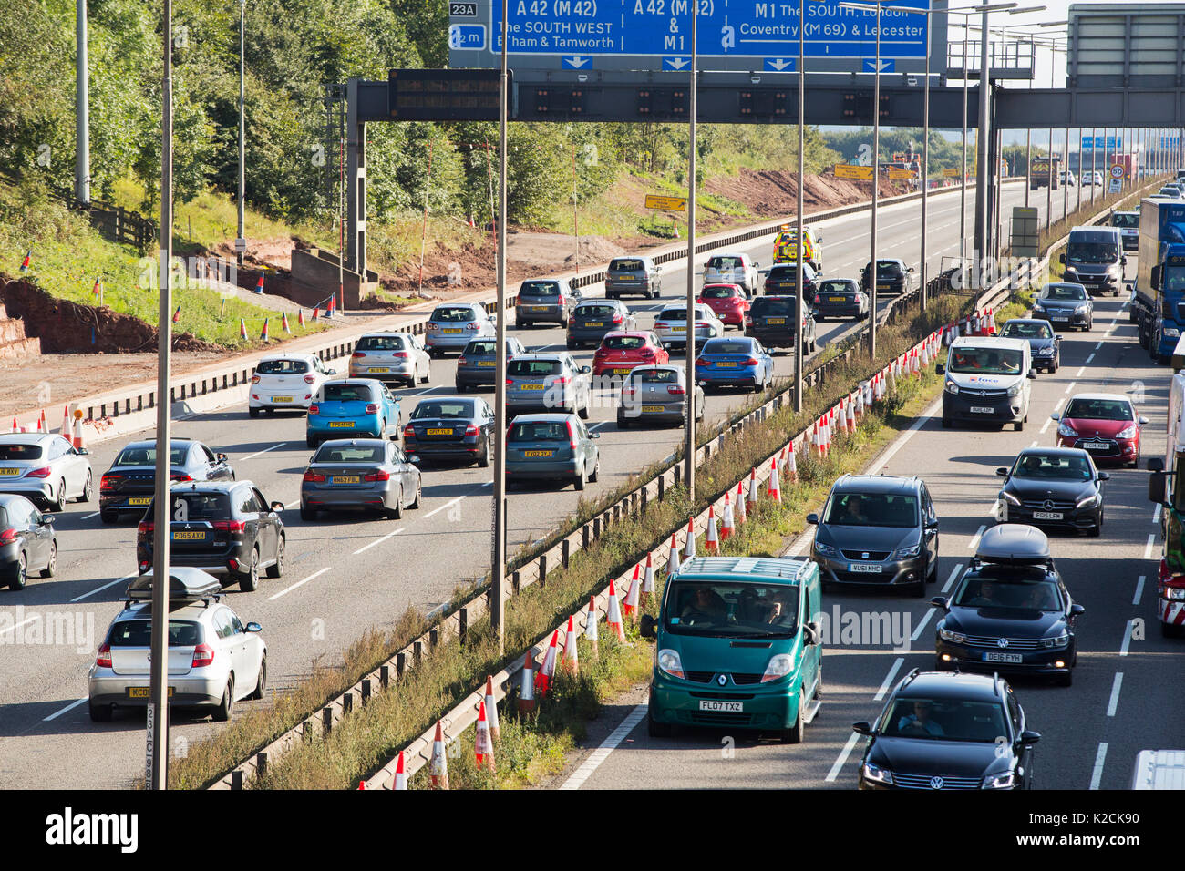 M1 tailback hi-res stock photography and images - Alamy