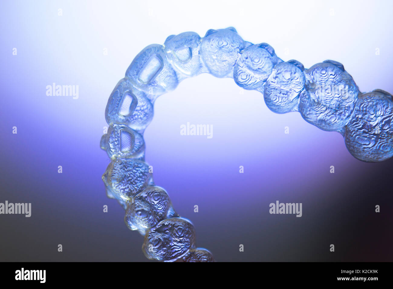 Invisible teeth retainers orthodontic brackets. Plastic modern ...