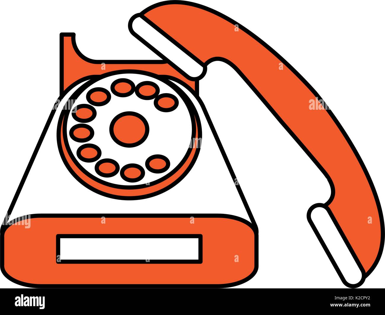 Rotary phone icon hi-res stock photography and images - Alamy