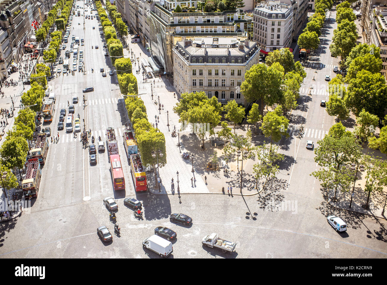 Road in Paris Stock Photo - Alamy