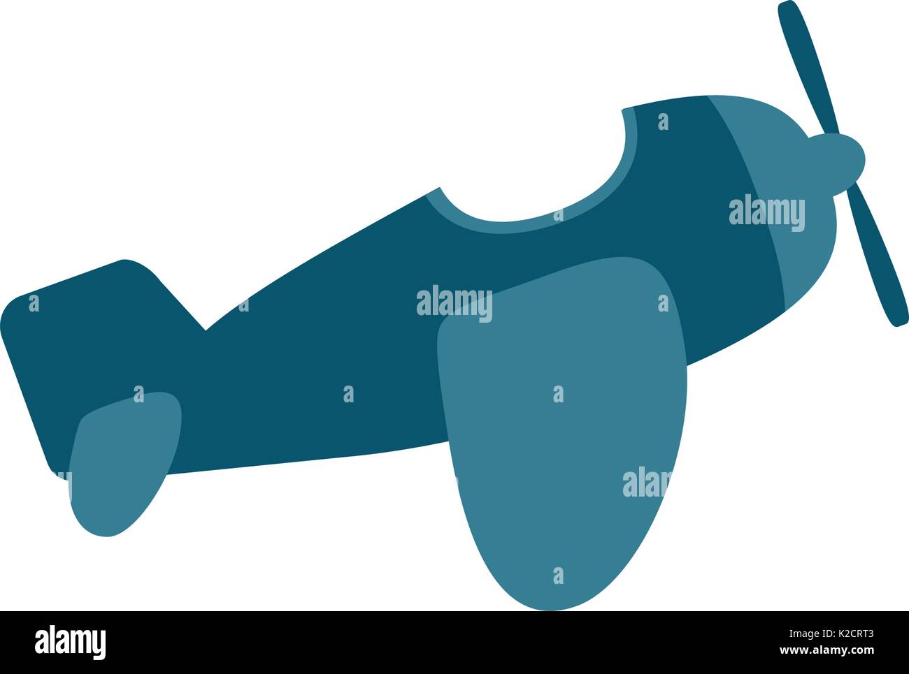 Single engine passenger aircraft Stock Vector Images - Alamy