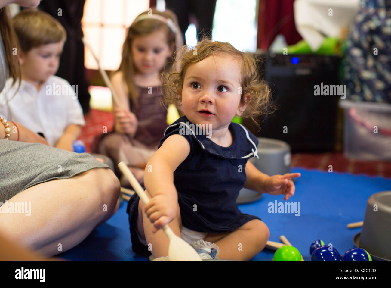 Baby sensory class hi-res stock photography and images - Alamy