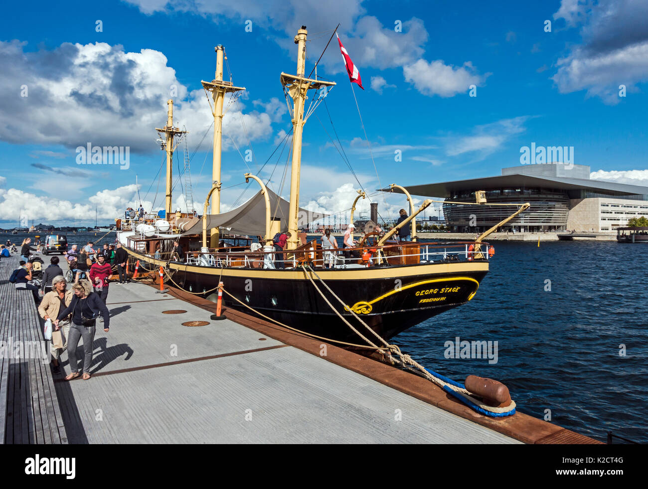 Danish sailing ship hi-res stock photography and images - Alamy