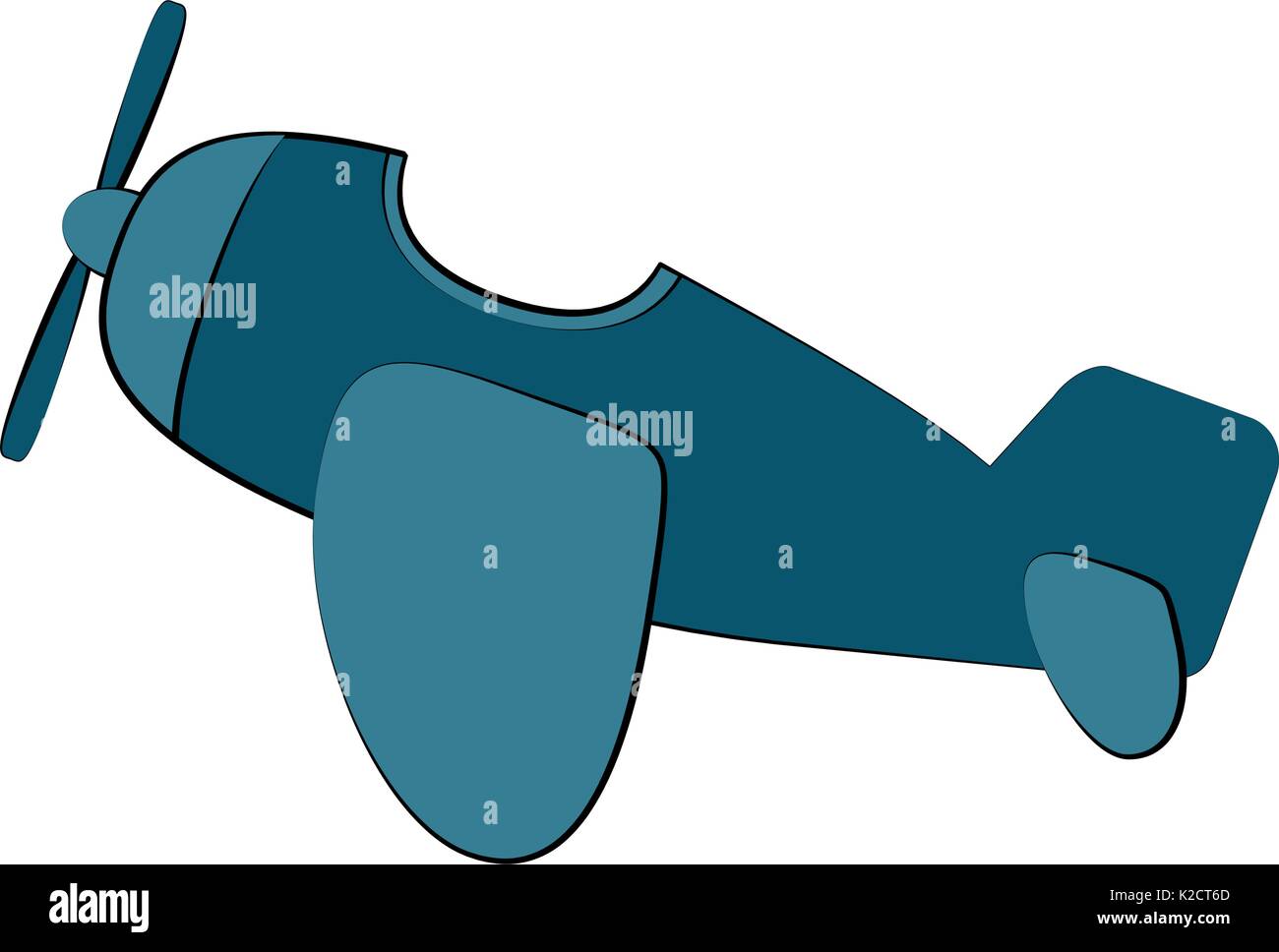 airplane single engine icon image Stock Vector Image & Art - Alamy