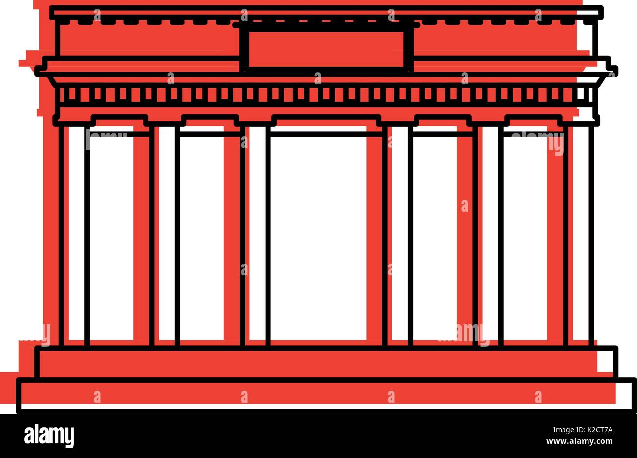 ancient greek building icon image Stock Vector Image & Art - Alamy