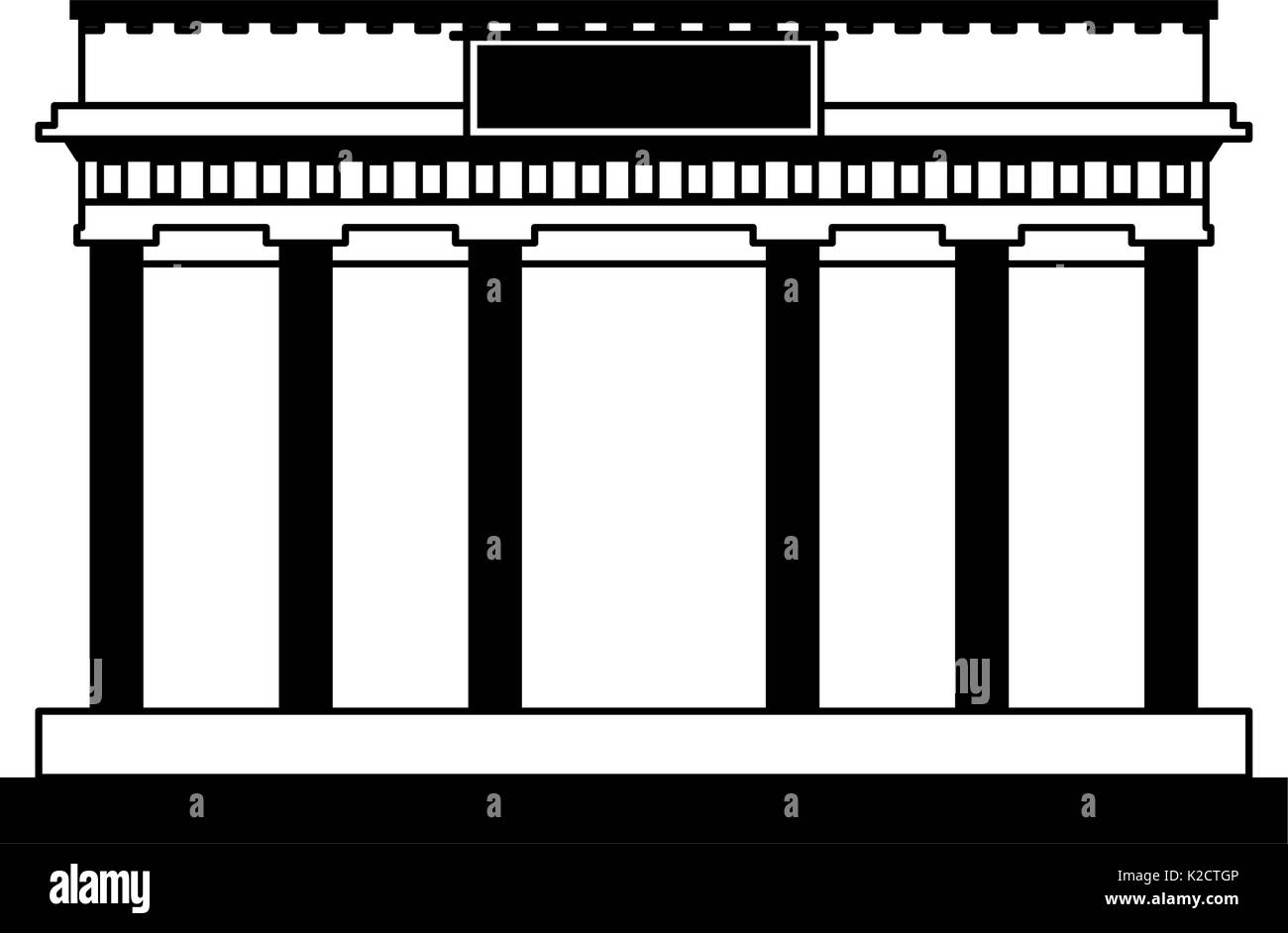 ancient greek building icon image Stock Vector Image & Art - Alamy