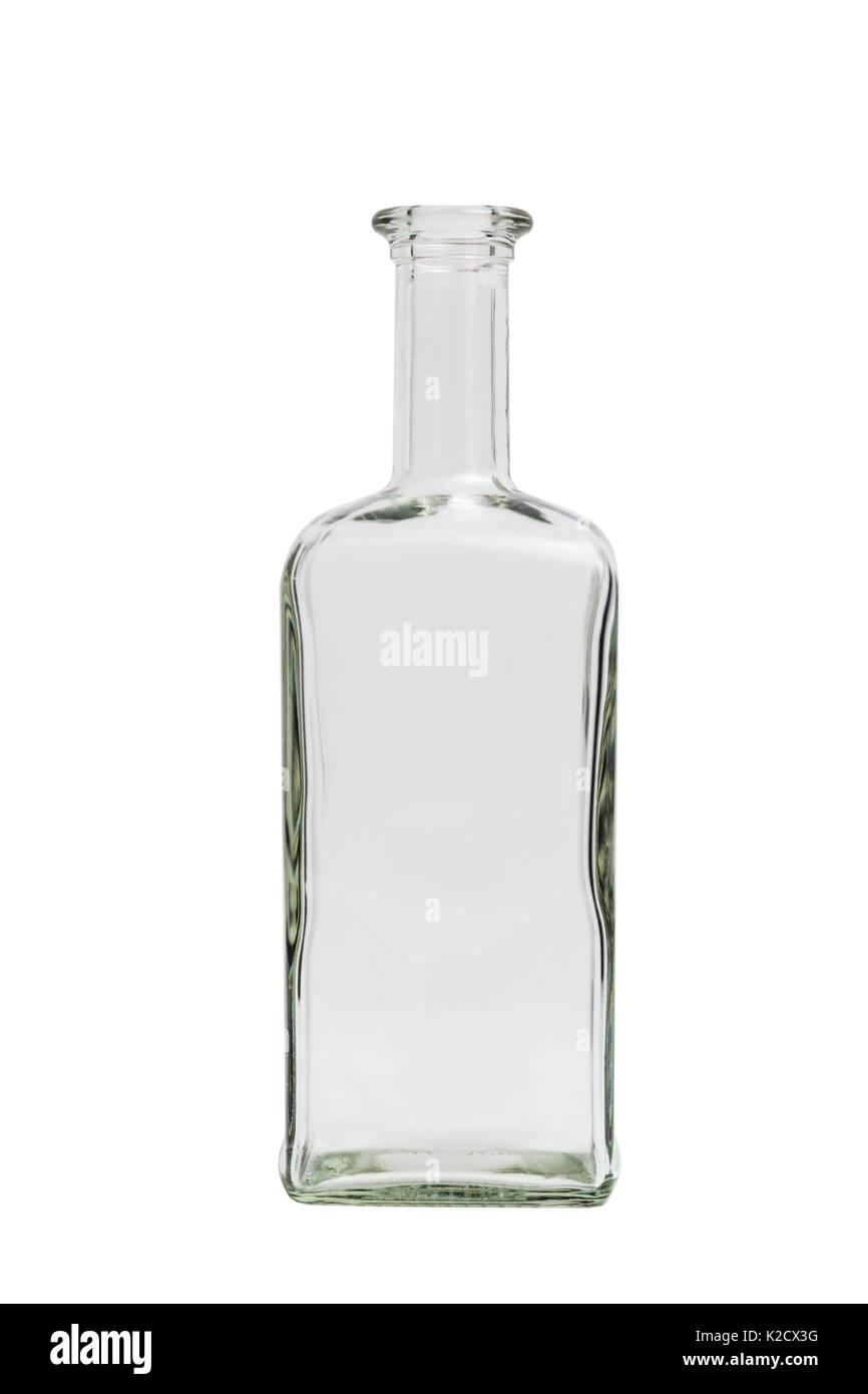 Glass transparent clean empty single shiny beautiful simple square ...