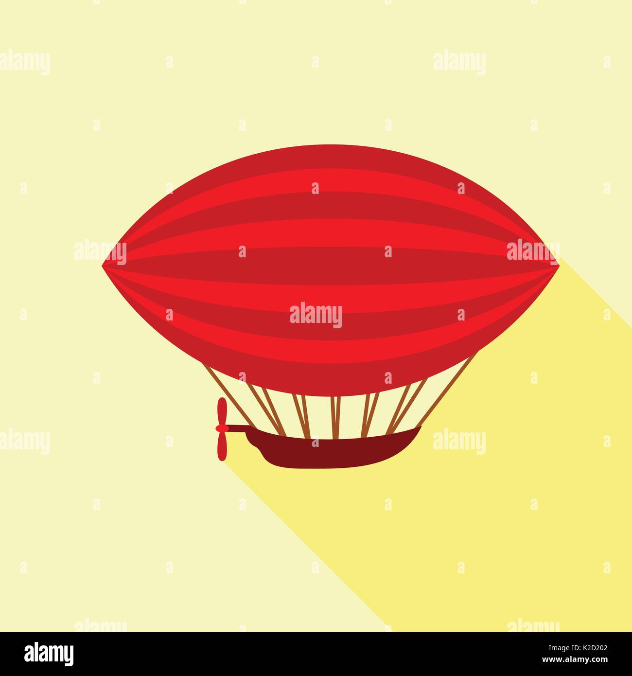 Sun zeppelin Stock Vector Images - Alamy