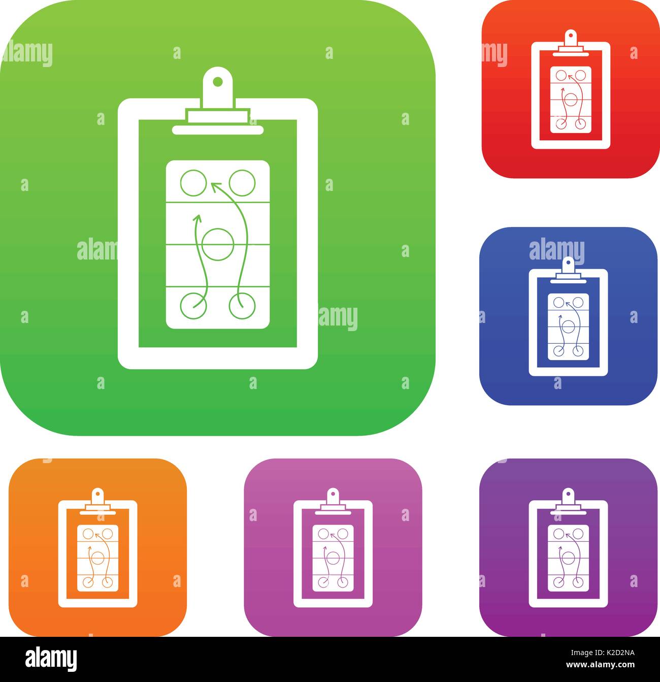 Game plan set collection Stock Vector Image & Art - Alamy