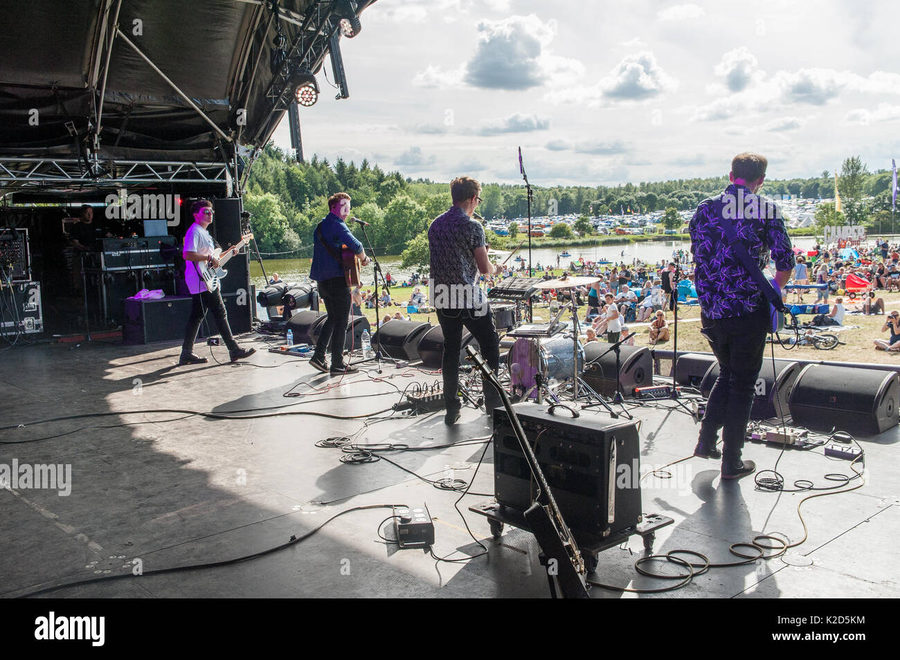 Grafton Ash play Camper Calling Festival, Ragley Hall, Warwickshire ...