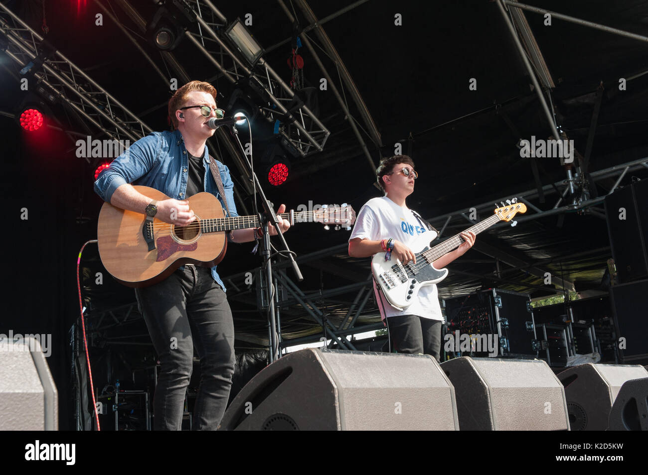 Grafton Ash play Camper Calling Festival, Ragley Hall, Warwickshire ...