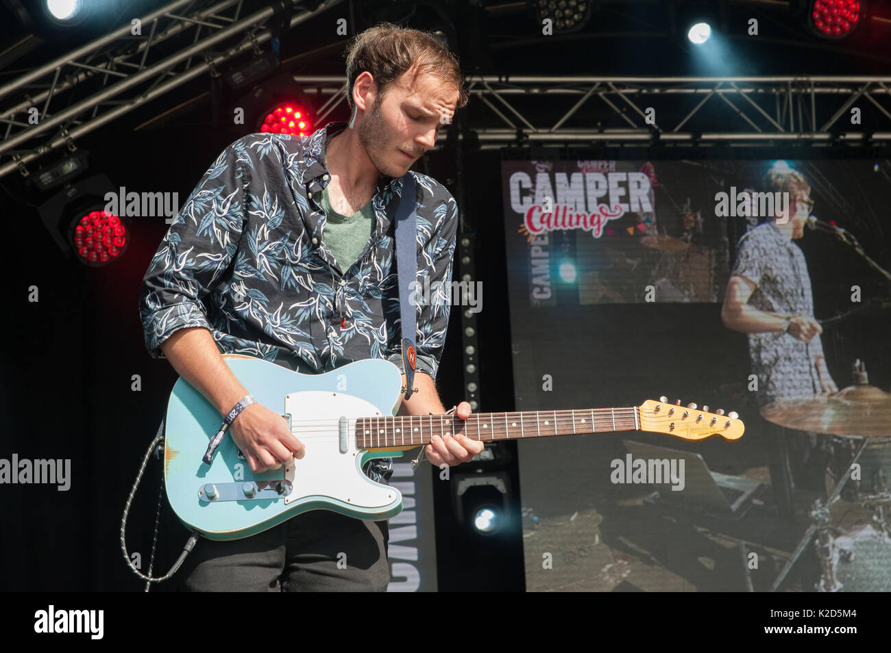 Grafton Ash play Camper Calling Festival, Ragley Hall, Warwickshire ...
