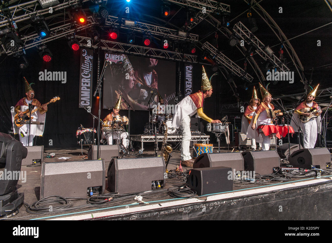 King lagoons flying swordfish dance band hi-res stock photography and ...