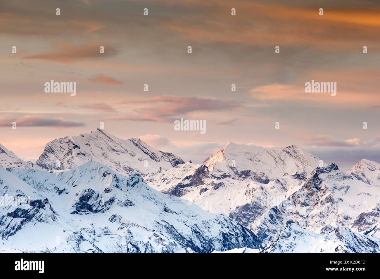 Switzerland view to the bernese alps hi-res stock photography and ...
