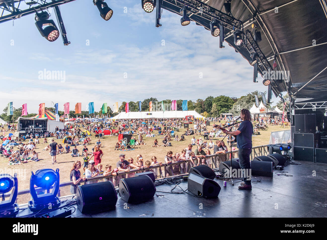 Will Varley plays Camper Calling at Ragley Hall, Warwickhire 27th ...