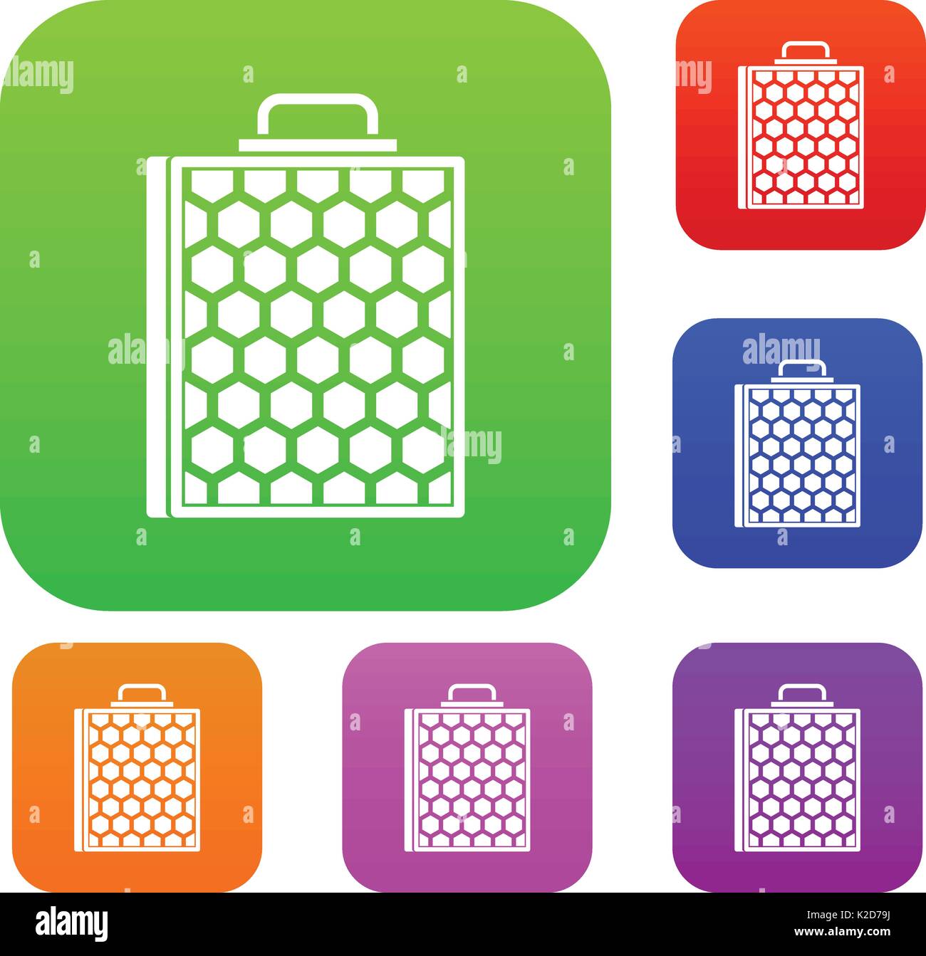 Honeycomb set collection Stock Vector Image & Art - Alamy
