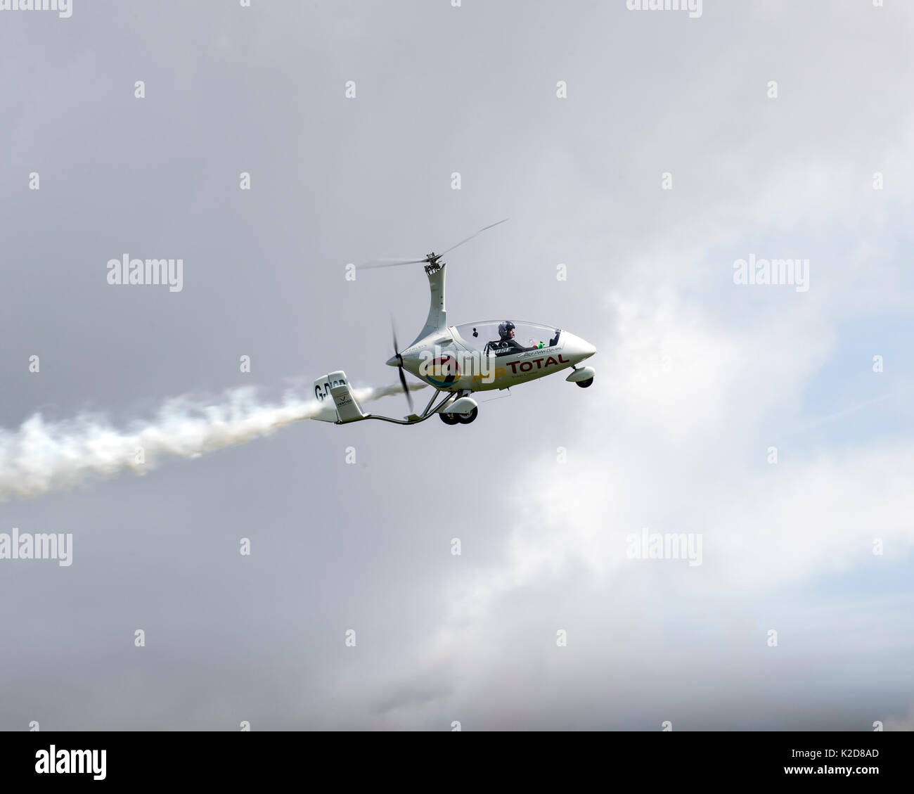 Rotorsport UK Calidus autogyro at the Shuttleworth Trust Stock Photo ...