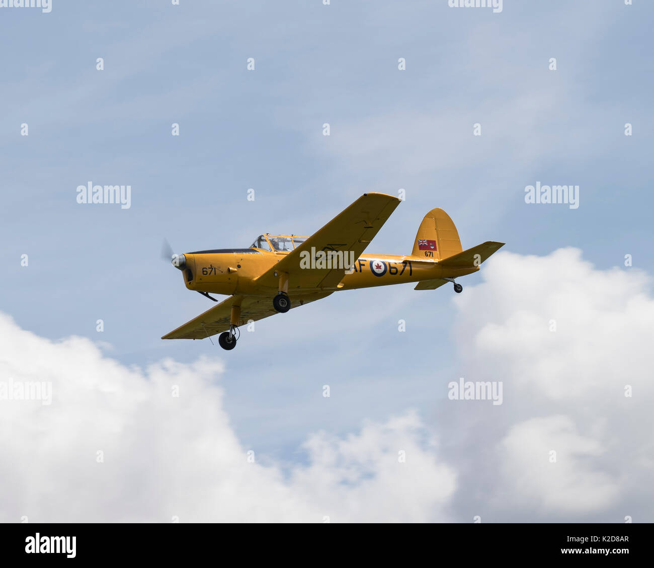 de Havilland Canada DHC-1 Chipmunk primary trainer aircraft at the ...