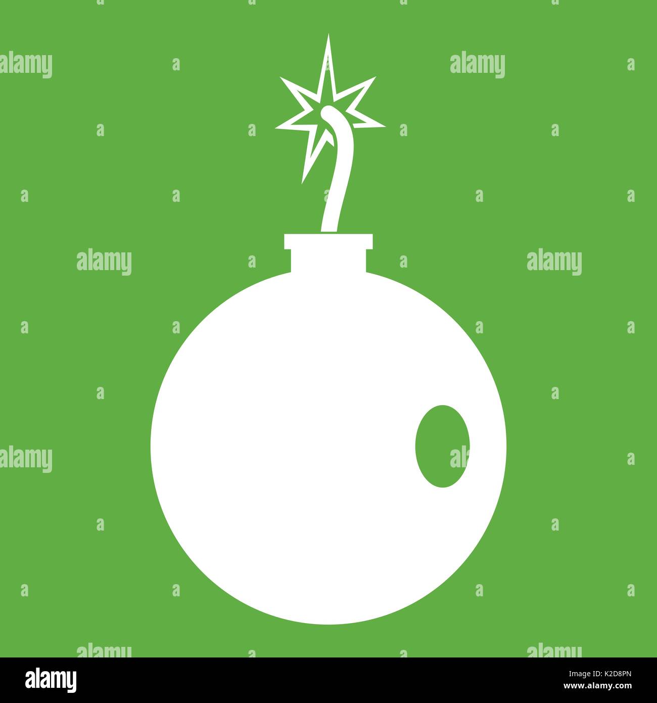 Cannonball icon green Stock Vector Image & Art - Alamy