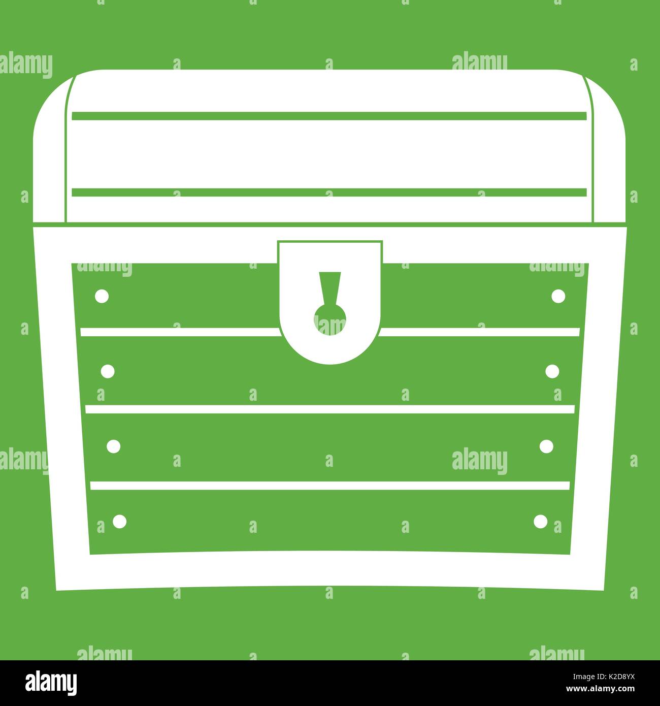 Chest icon green Stock Vector Image & Art - Alamy