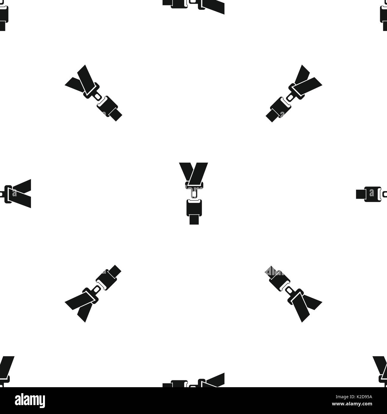Safety belt pattern seamless black Stock Vector Image & Art - Alamy