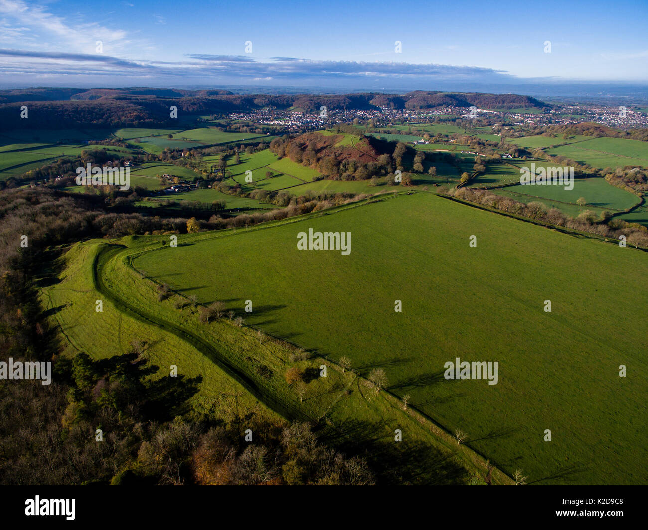 Uley bury hill fort hi-res stock photography and images - Alamy