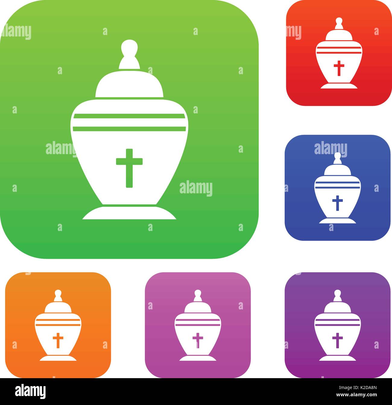 Urn set collection Stock Vector Image & Art - Alamy