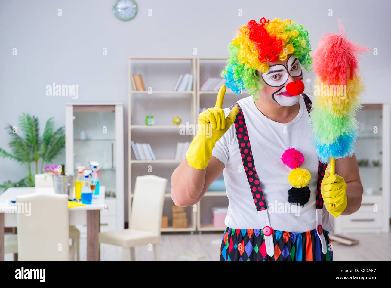 Cleaner cleaning comedy hi-res stock photography and images - Alamy