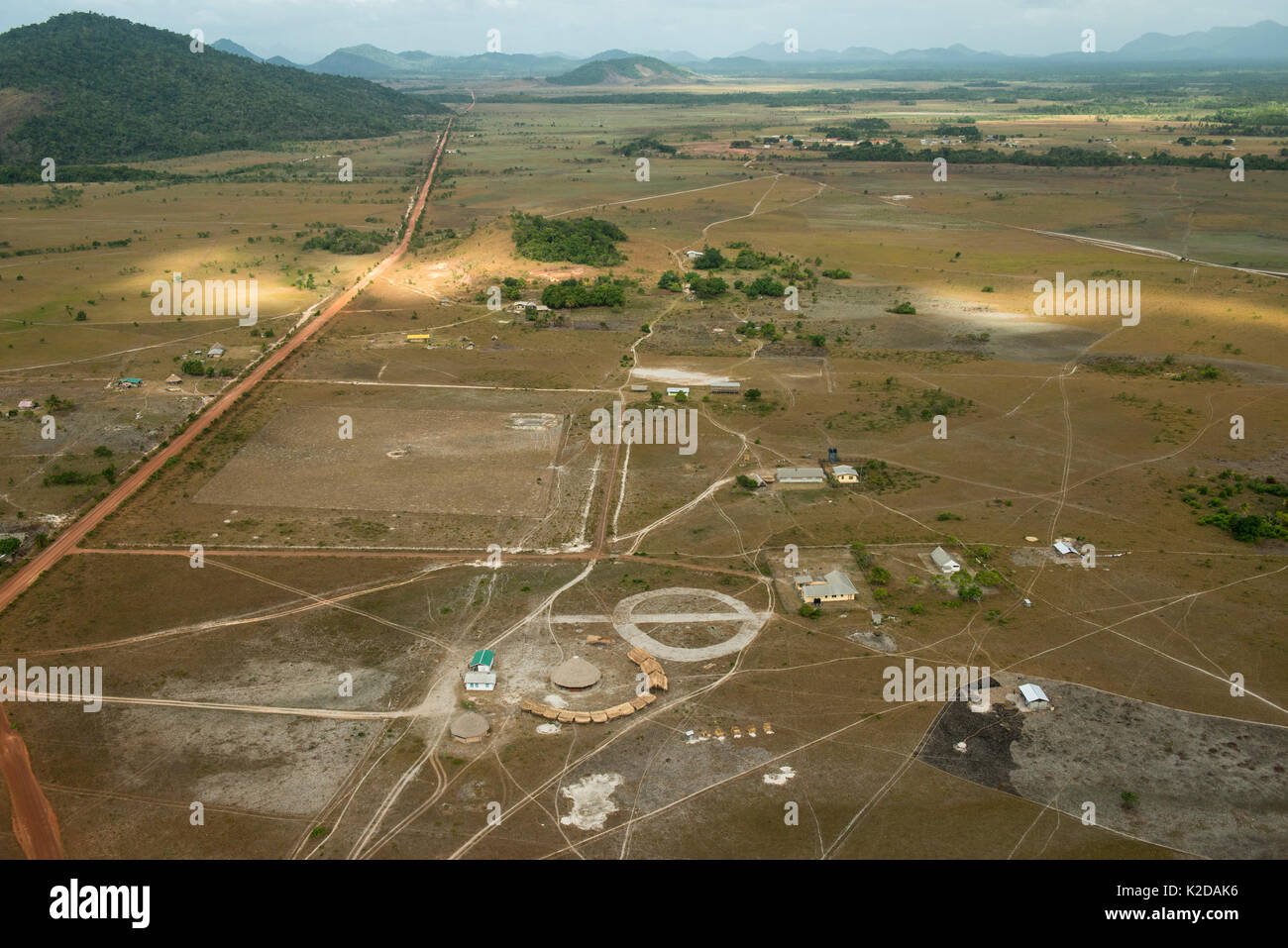 Bina hill village savanna rupununi hi-res stock photography and images ...