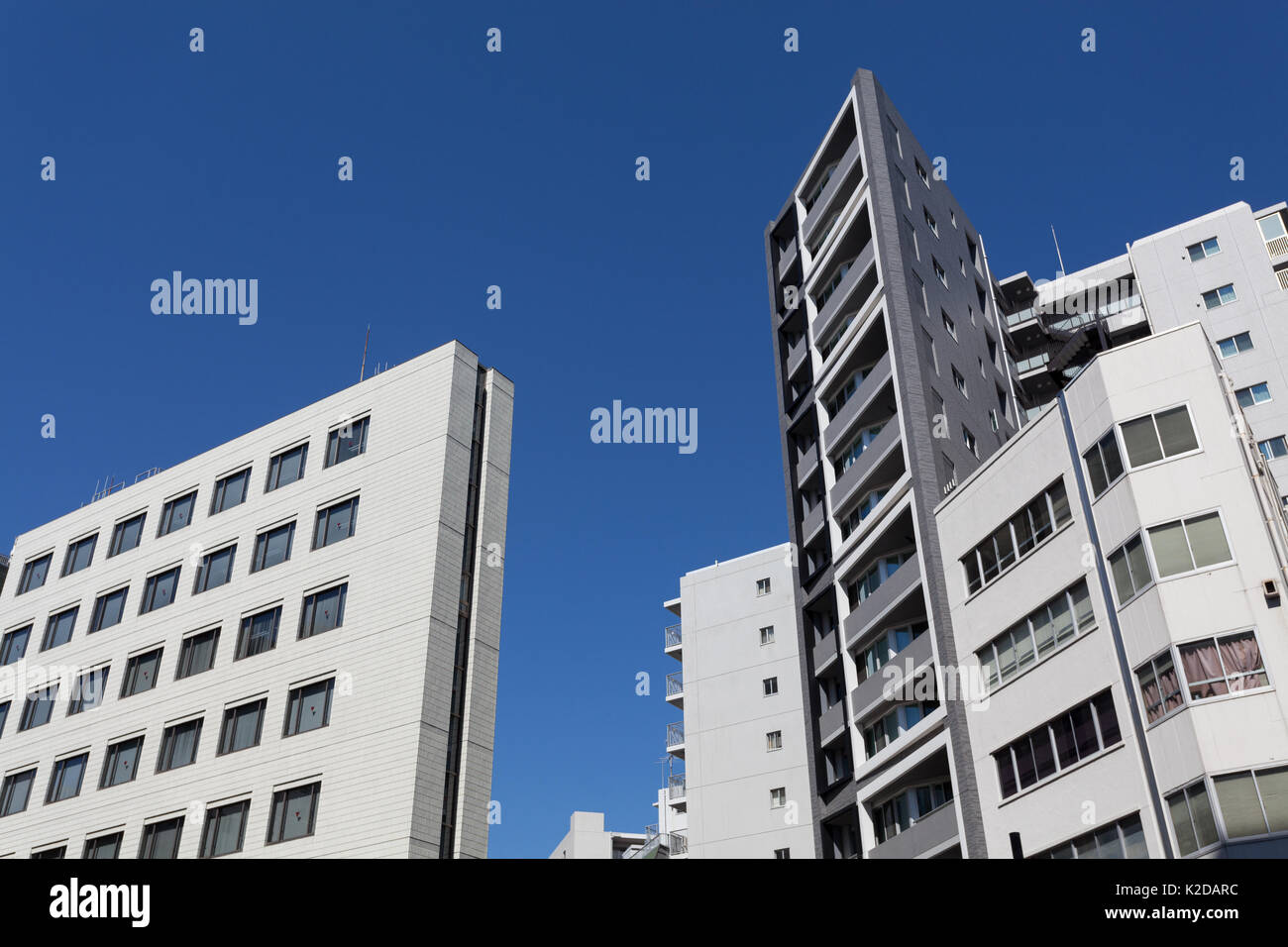 Modern office buildings in Tokyo, Japan Stock Photo - Alamy
