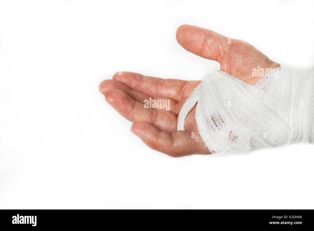 Bandaging wound hi-res stock photography and images - Alamy