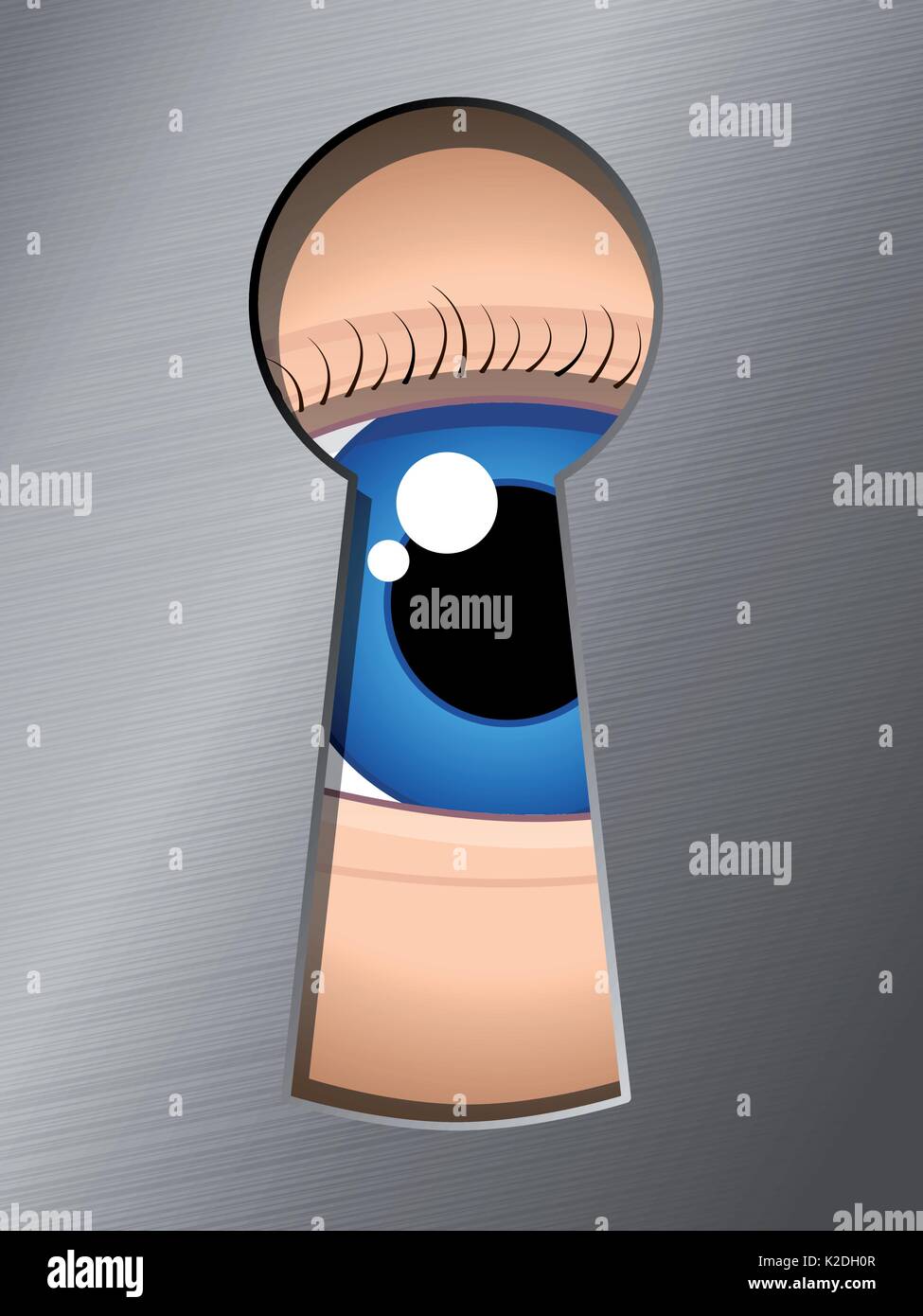 Voyeur, spying Stock Vector Images - Alamy