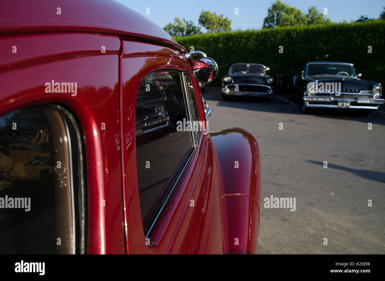 Classic hot rod interior hi-res stock photography and images - Alamy