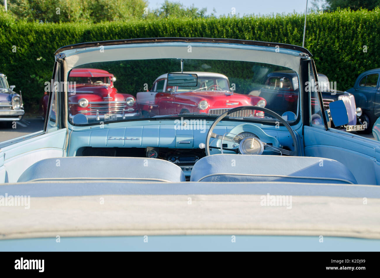 Hot Rods at the Rockabilly Rave Stock Photo - Alamy