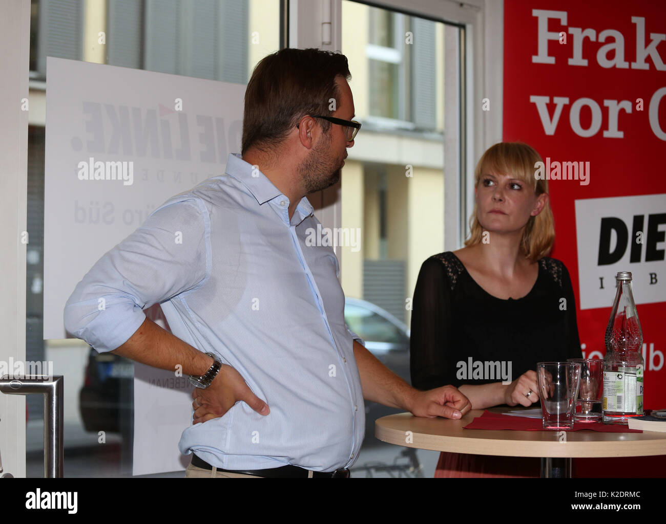 Munich, Germany. 29th Aug, 2017. Member of the German Parliament Nicole ...