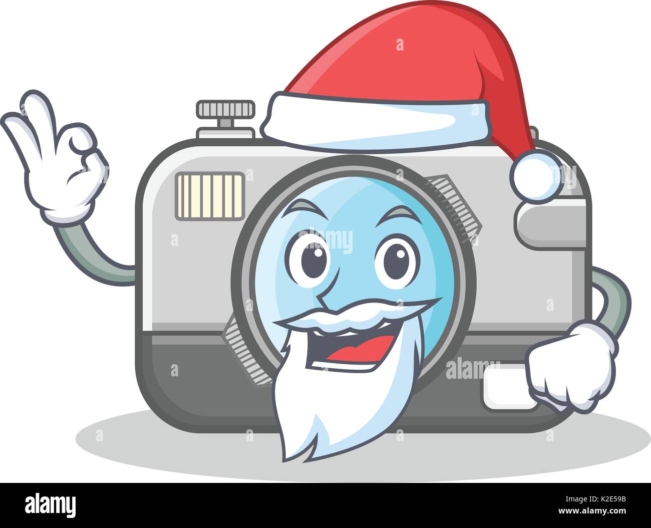 Santa camera Stock Vector Images - Alamy