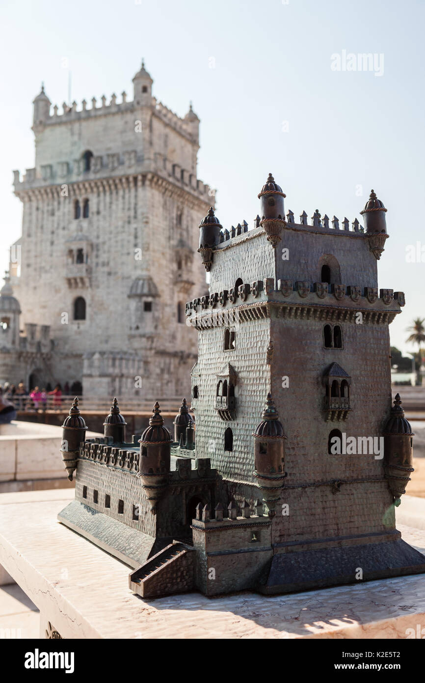 Belem Tower in Lisbon Stock Photo - Alamy