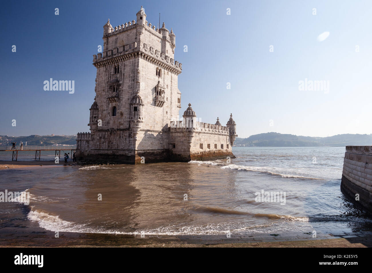 Belem Tower in Lisbon Stock Photo - Alamy