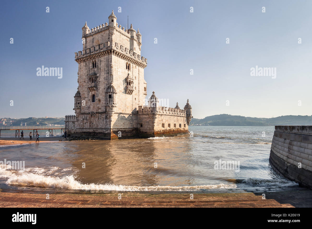 Belem Tower in Lisbon Stock Photo - Alamy